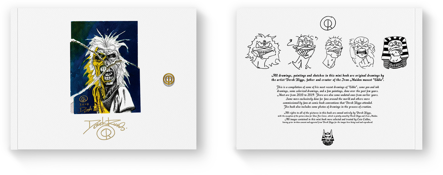 Derek Riggs - Mini Book Order